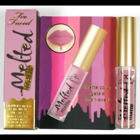 Too Faced | Makeup | Too Faced Queen B Melted Matte Liquid Lipstck Mini ...